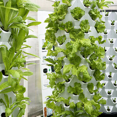 65L 14 Layer 112 Holes Agriculture Greenhouse Vertical Growing Towers ...